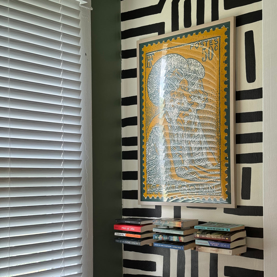 Unique Vintage Stamp Art Prints | Global Inspired Wall Art – Nkem ...